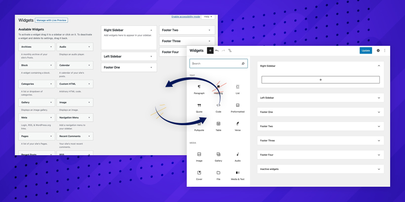 How to Disable WordPress Block Widgets and Enable Classic Widgets Again? - HashThemes